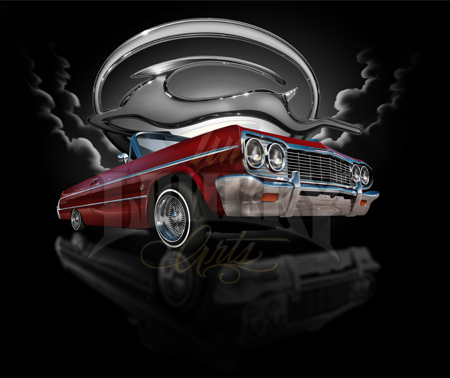 64 Impala Color Print | Tim Lowery Arts